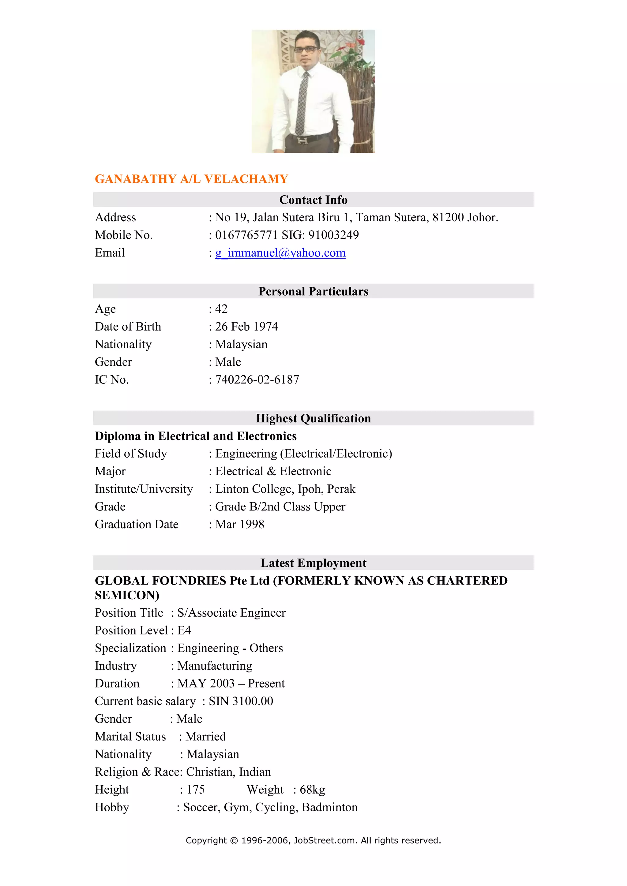 update resume 2016-26 Sept 2016 (2) | PDF