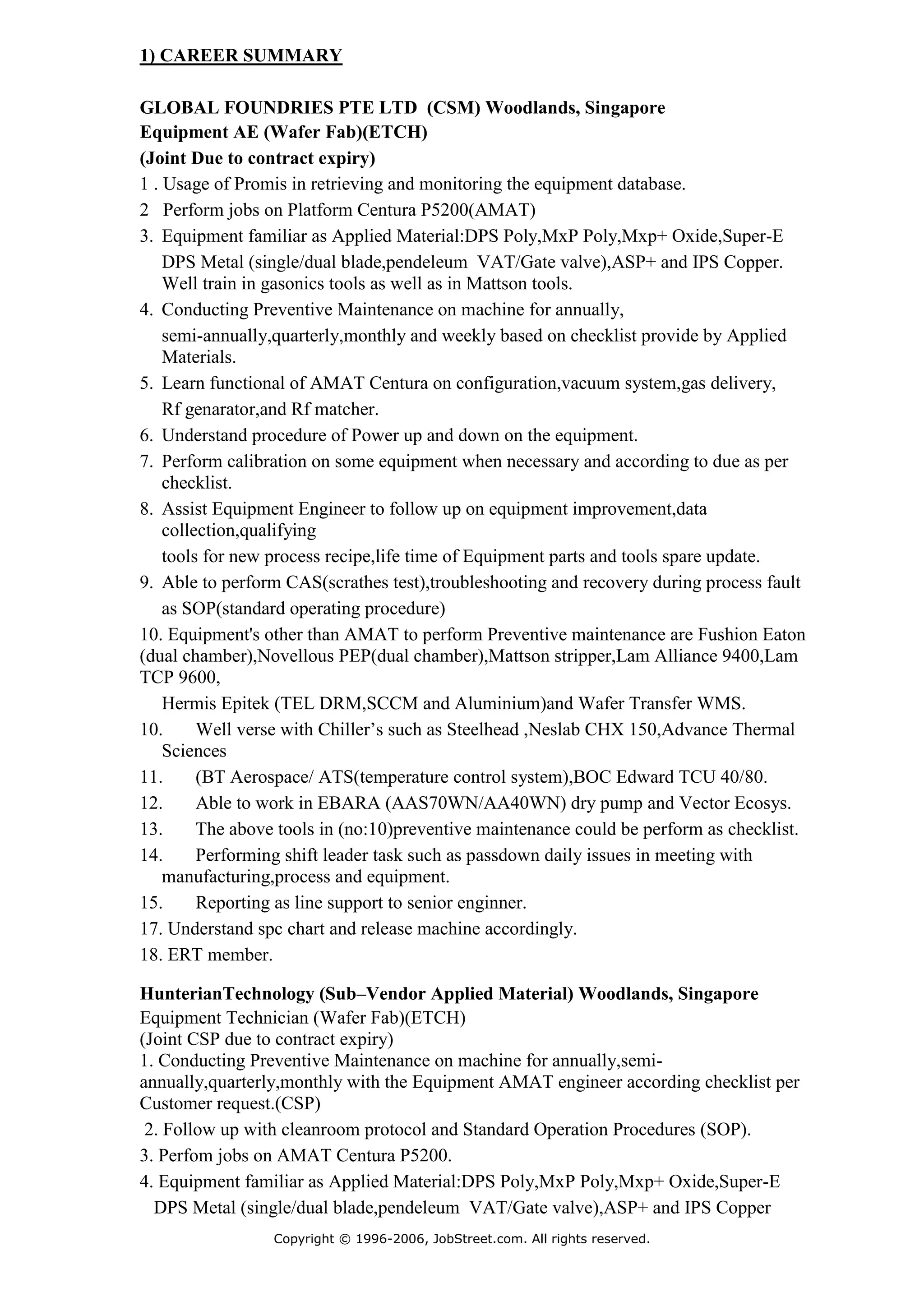 update resume 2016-26 Sept 2016 (2) | PDF