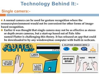 ppt of gesture recognition | PPTX