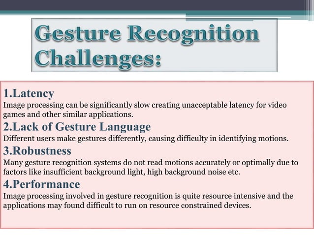 ppt of gesture recognition | PPTX