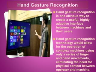 ppt of gesture recognition | PPTX
