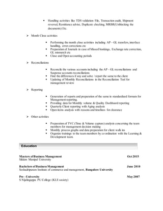 Chetan_Resume VM | PDF