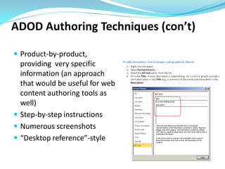 28 accessible digital office document (adod) project | PDF