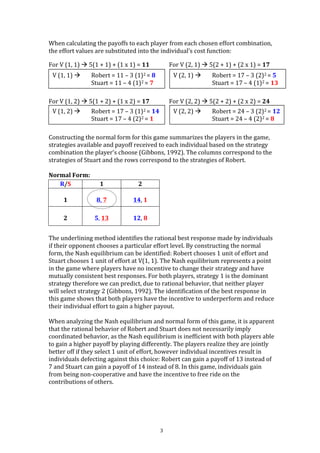 Game Theory Assignment | PDF