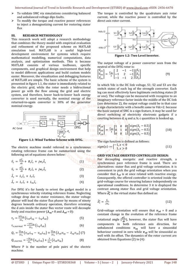 A Detailed Investigation And Testing Of Grid Voltage Oriented Sliding Mode Control For Dfig