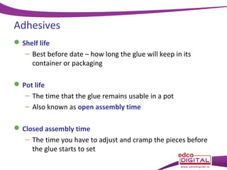 28 adhesives | PPT