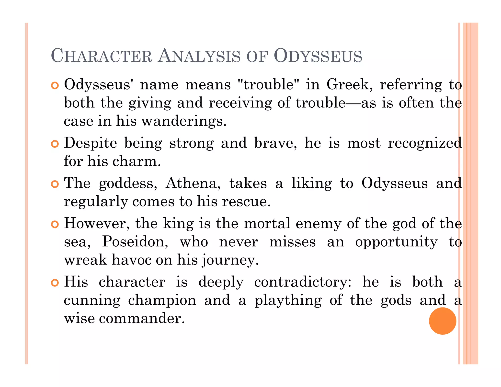Homer's The Odyssey Part-2 | PPT