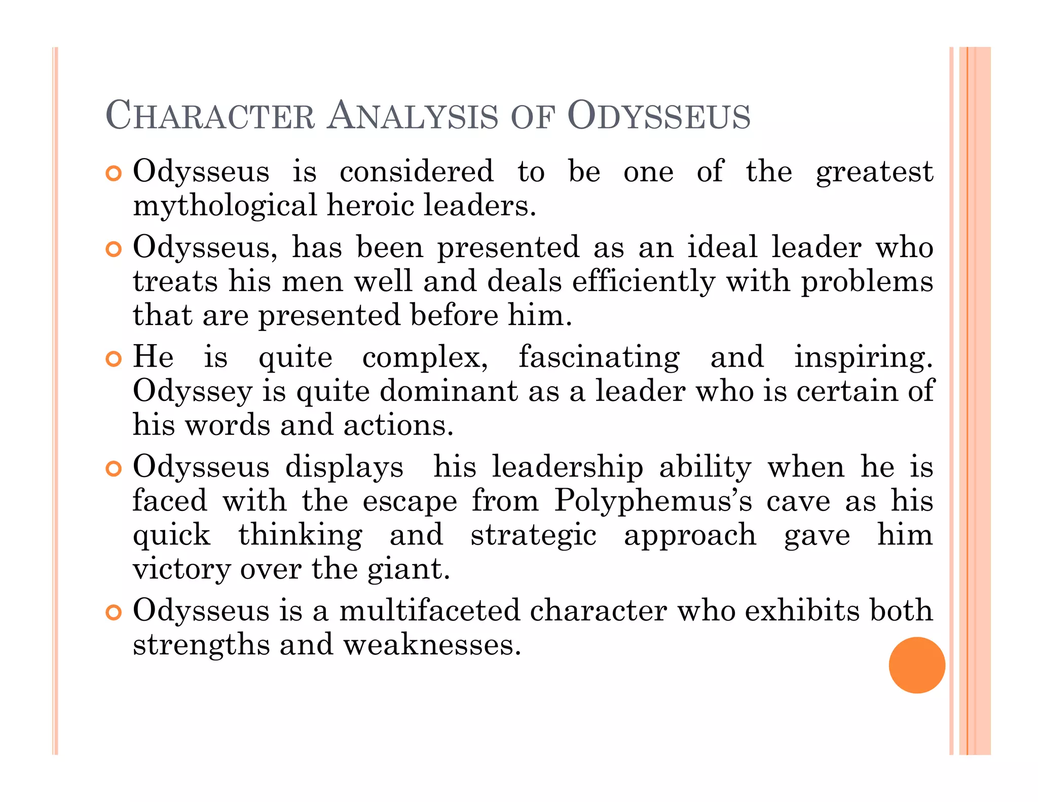 Homer's The Odyssey Part-2 | PPT