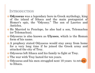 Homer's The Odyssey Part-2 | PPT