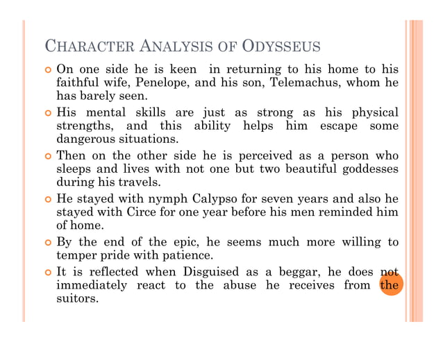 Homer's The Odyssey Part-2 | PPT