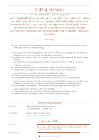 faizal_nassar_visualcv_resume | PDF