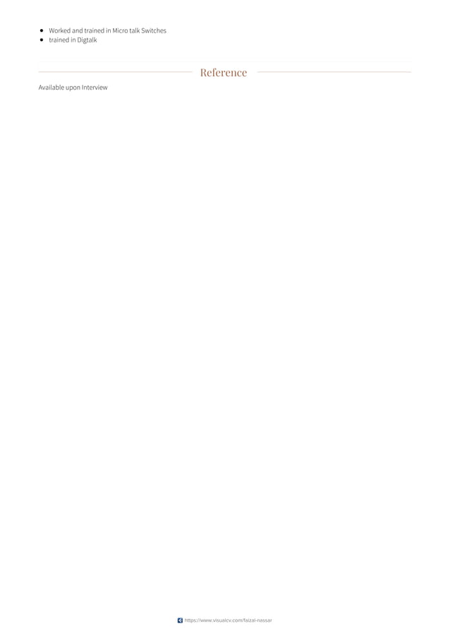 faizal_nassar_visualcv_resume | PDF