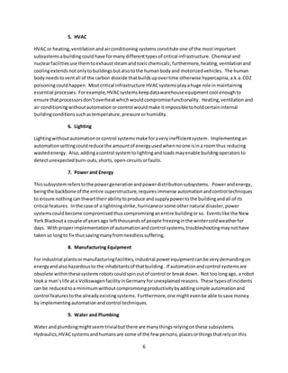 PLC Building Automation and Control Systems | DOCX