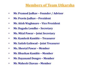 UTKARSH STAR N.G.O Presention | PPTX | Non-Profit Organizations ...