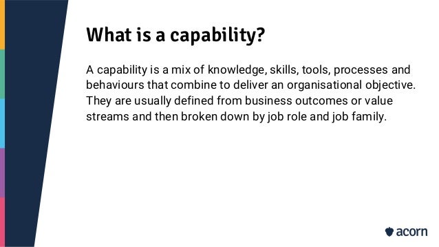 Why You Need A Capability Framework | PDF