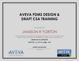 AVEVA PDMS TRAINING | PDF