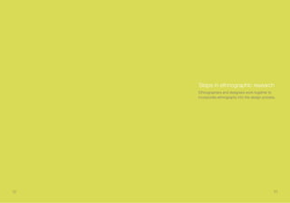 Ethnography and Design | PDF