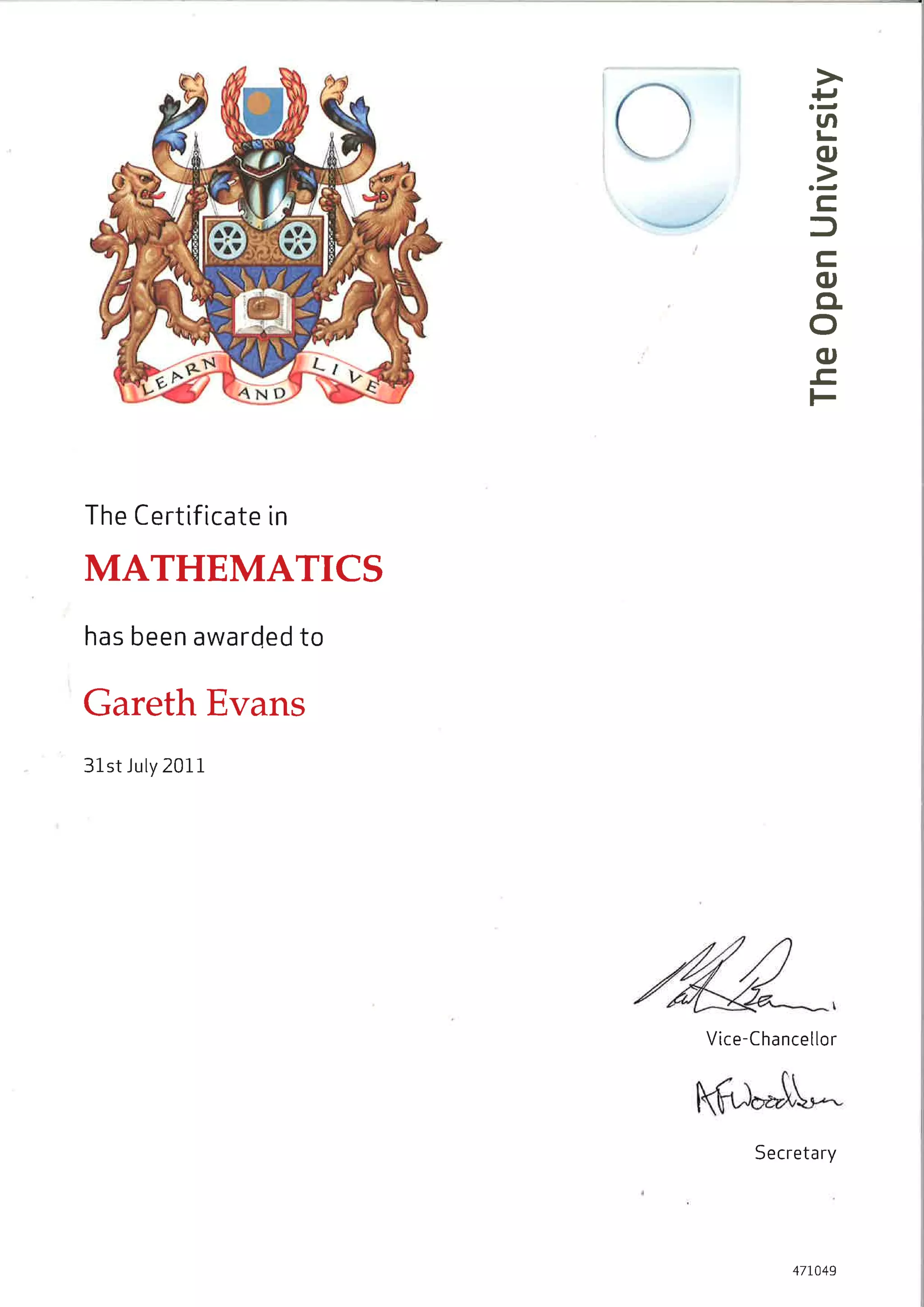 HNC in Mathematics | PDF