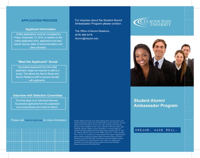 Brochure-StudentAlumniAssociation_Rev1Final | PPT