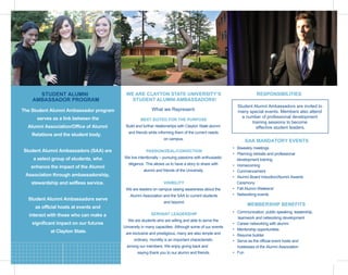 Brochure-StudentAlumniAssociation_Rev1Final | PDF