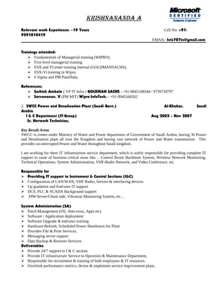 krishnananda's profile-v-3A | PDF