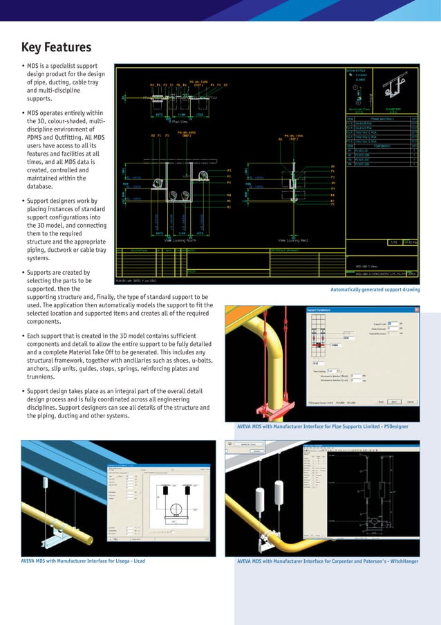 AVEVA Multi Discipline Supports | PDF | Desktop Publishing | Computer ...
