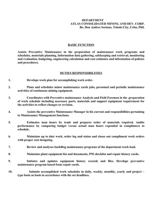 revised bio data miles | DOC