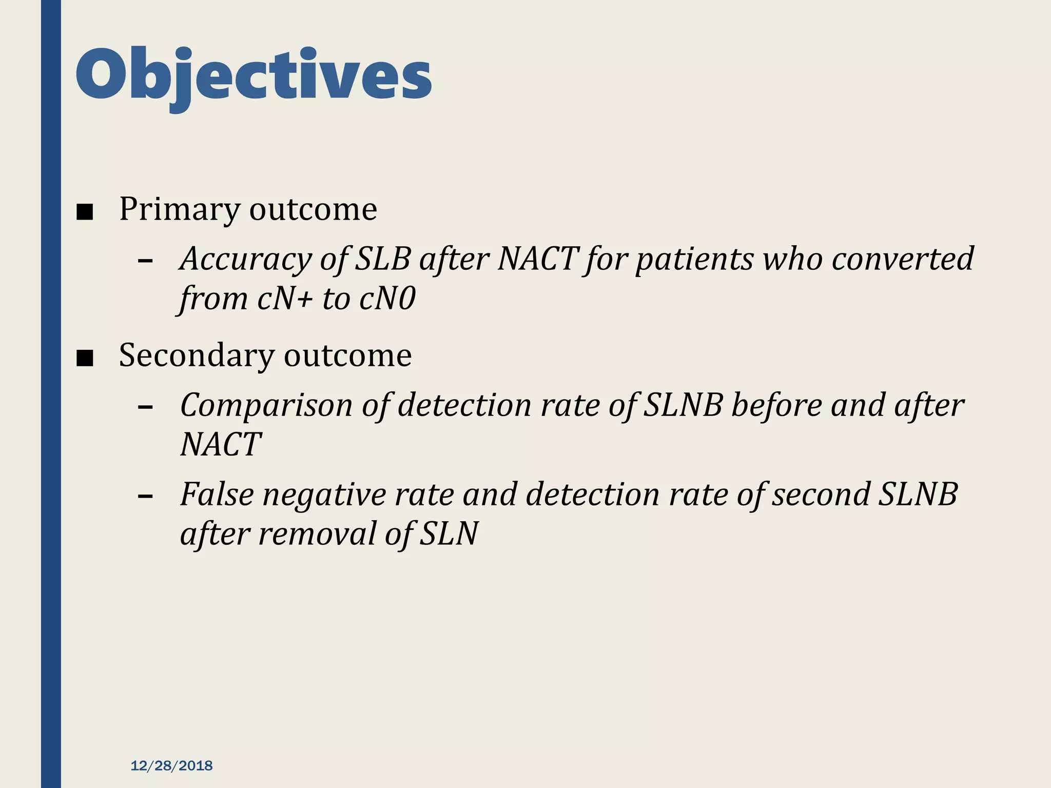 SENTINA Trial | PPTX