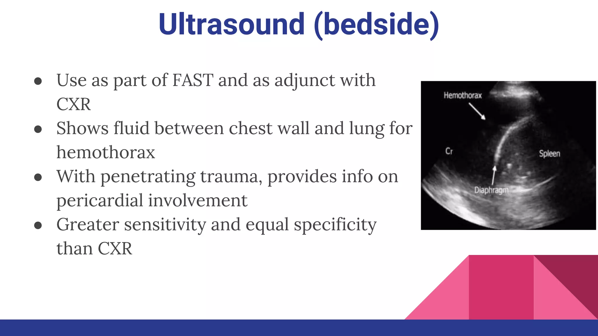 massive hemothorax | PPTX