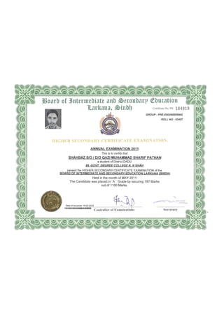 Intermediate Certificate | PDF