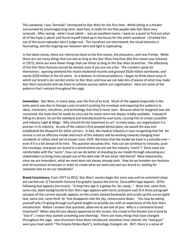 starwars | PDF | Movies | Entertainment