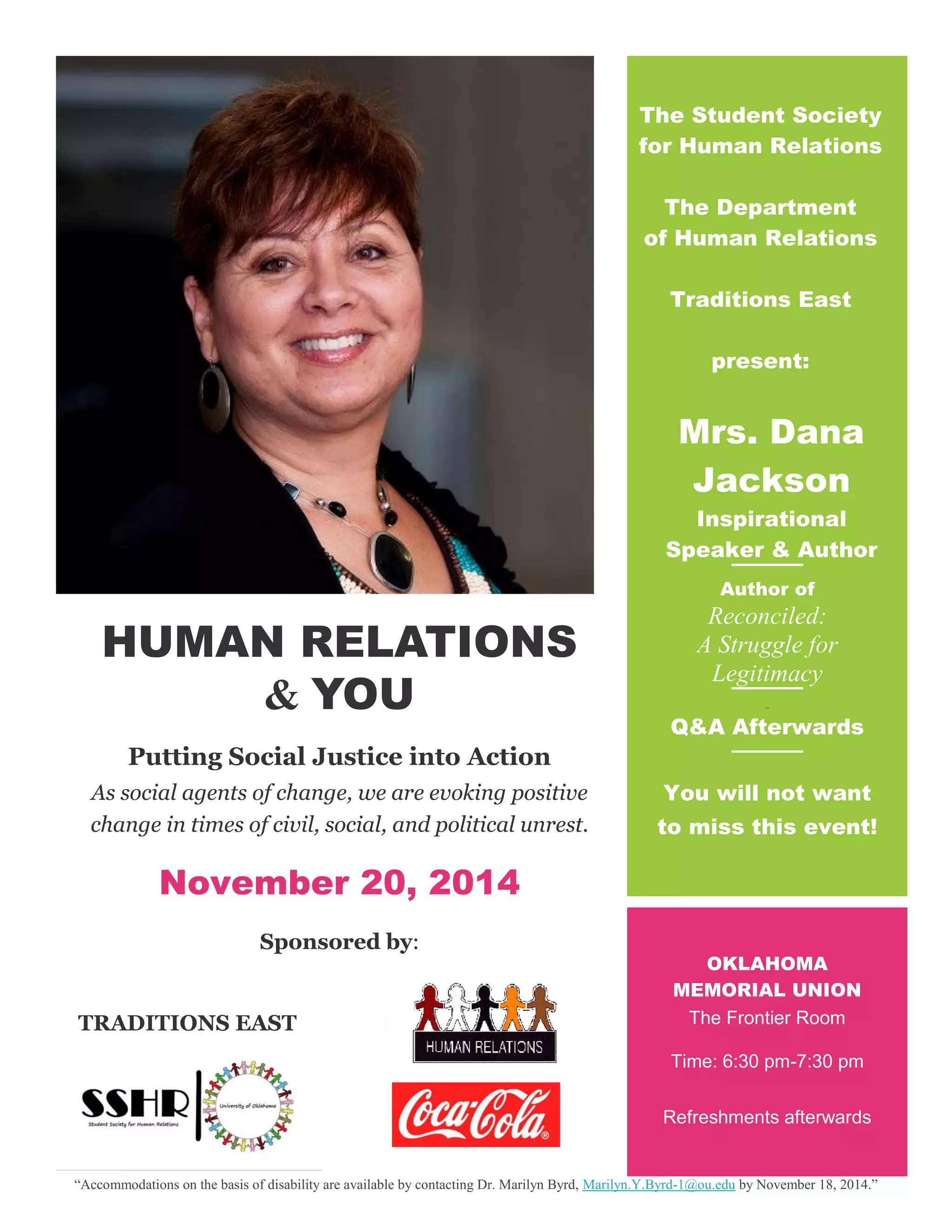 Dana Jackson flyer 11 8 14 | PDF