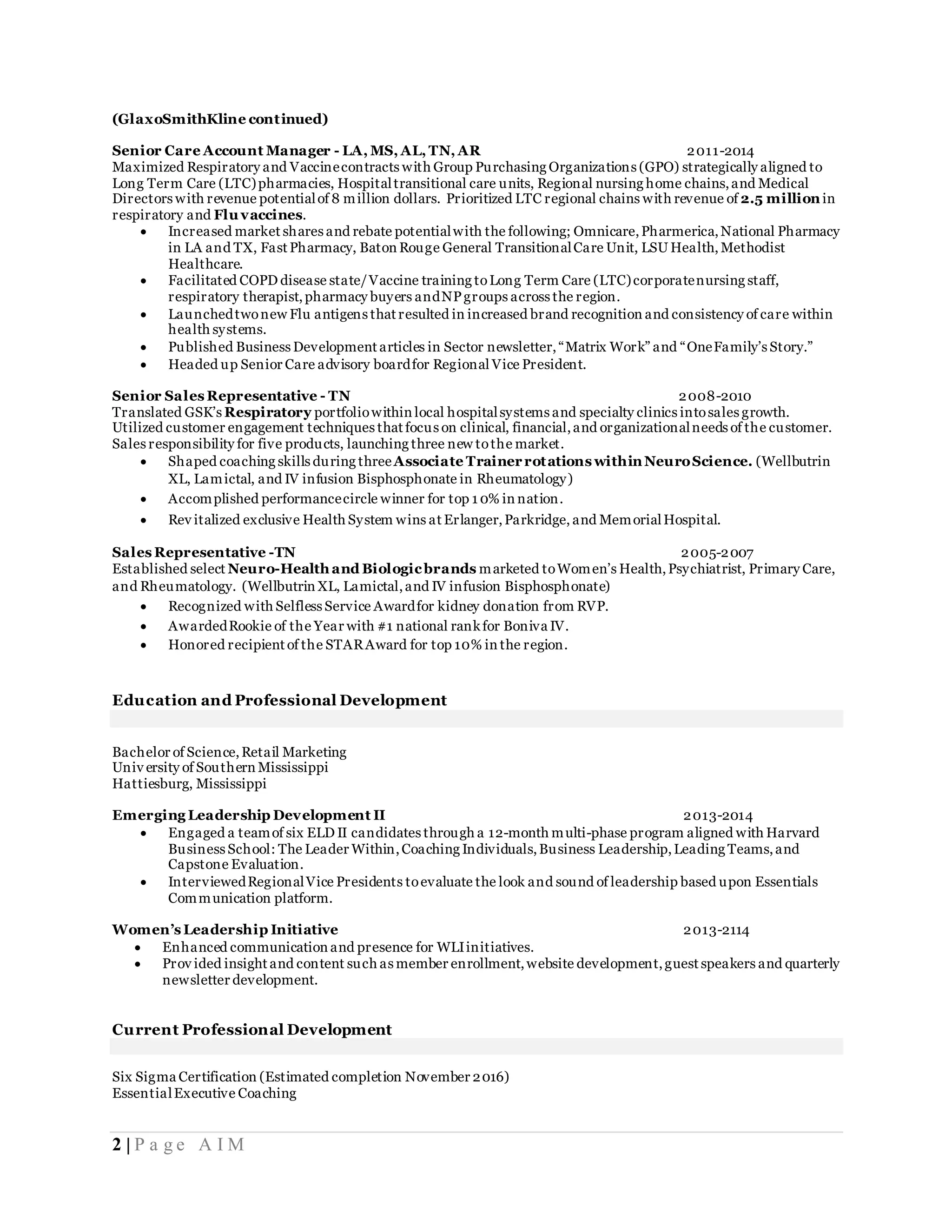 Alison McNair Resume | DOCX