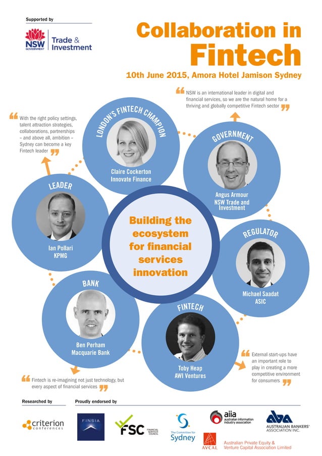 Collaboration in Fintech 2015 | PDF