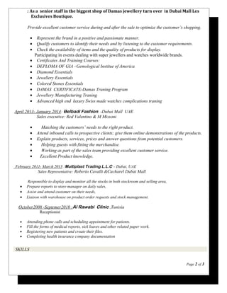 habiba CV | DOC