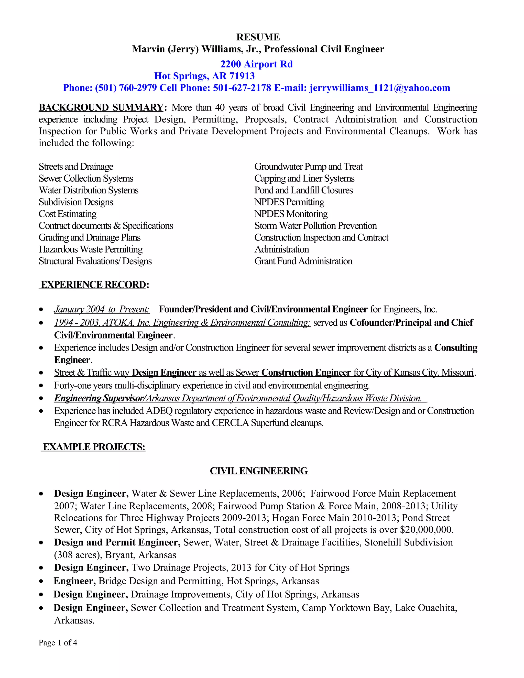 Resume JW ENG City 01-12 | DOC