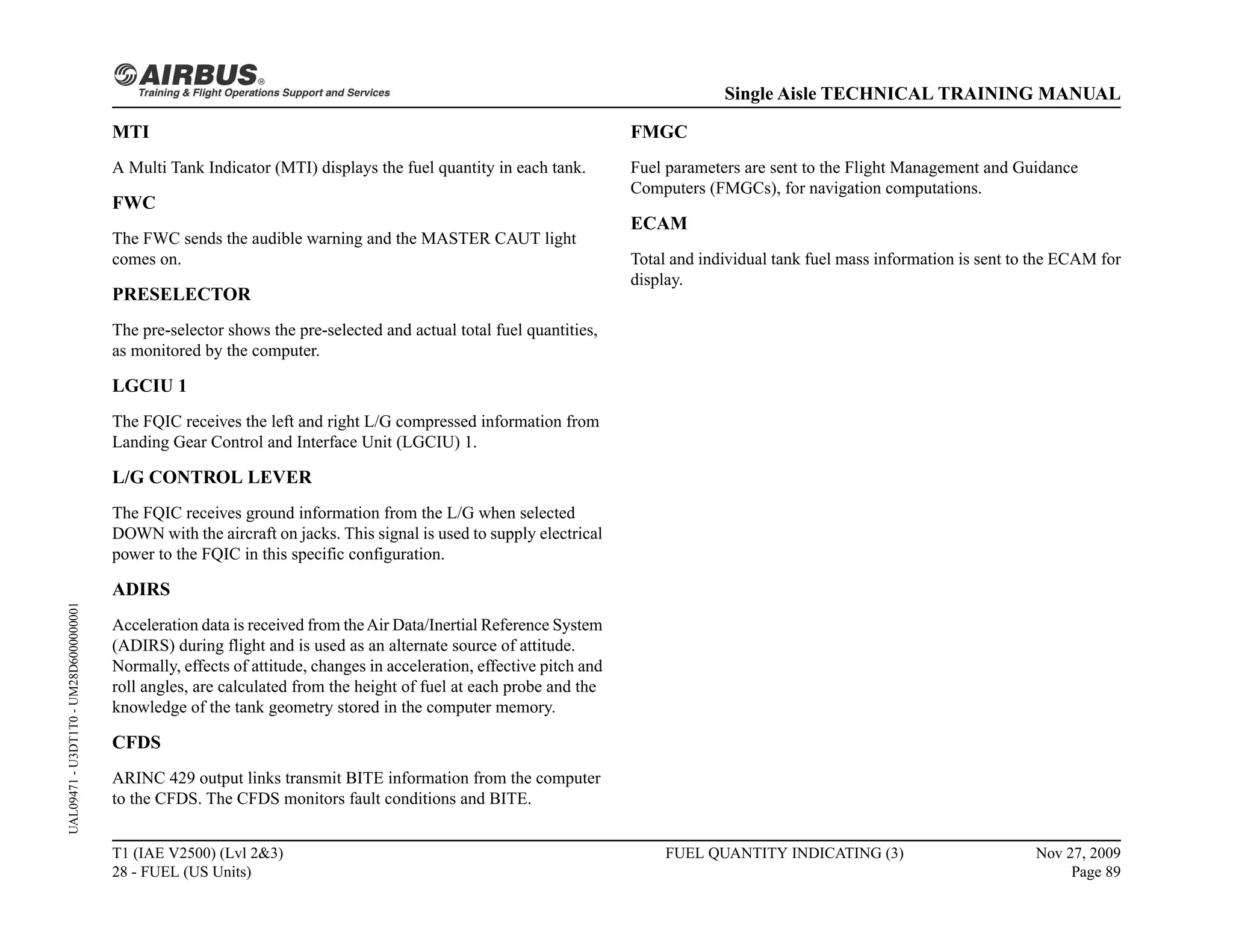 28 FUEL (US Units).pdf a320 fuel system maintanace pdf | PDF