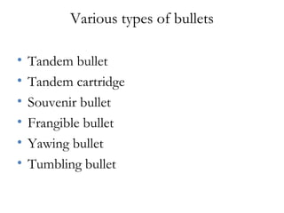 28 f wound balistics 28 | PPT