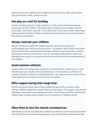 28 Gentle Parenting techniques Build Strong Bonds, Communication and ...