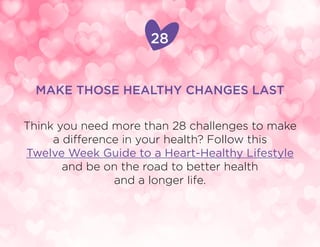 28 heart health challenges 02 27 | PDF