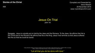 Jesus on Trial | PDF