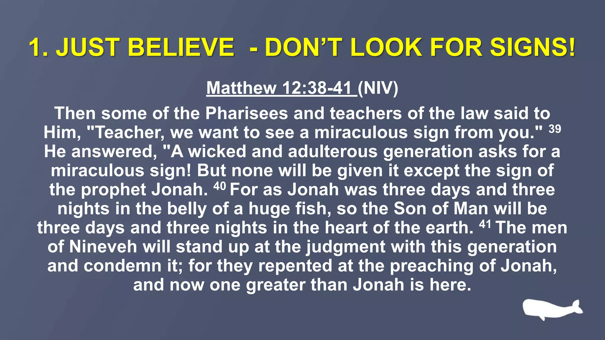 Jonah Series Part 6 - 24 November 2019 - Bruce McCallum | PPTX