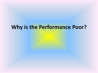 Motivating the poor performer | PPT