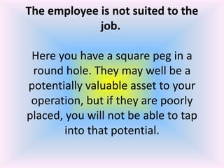 Motivating the poor performer | PPT