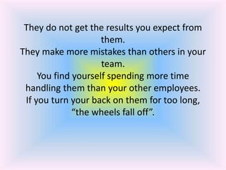 Motivating the poor performer | PPT