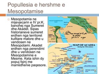 Nadia Dalla Qyteterimi i hershem ne Mesopotami | PPT