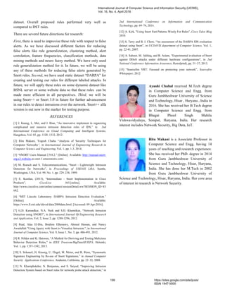 Evaluation of Snort using Rules for DARPA 1999 Dataset | PDF