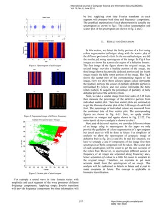 Detection of Fruits Defects Using Colour Segmentation Technique | PDF