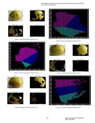 Detection of Fruits Defects Using Colour Segmentation Technique