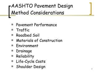 28pavementdesign 100821132847-phpapp02(2) | PDF | Geology | Science